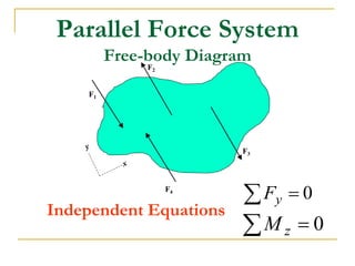 Engineering Mechanics categories of equilibrium in two dimensions | PDF ...