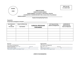 Prc bon memorandum-order-no-2 b-odc form-series-of-2009 | PDF