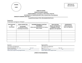 Prc bon memorandum-order-no-2 b-odc form-series-of-2009 | PDF
