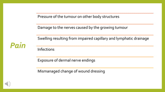 Malignant fungating wound education ppt | PPTX