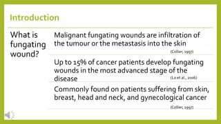 Malignant fungating wound education ppt | PPTX