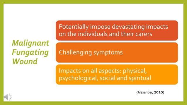 Malignant fungating wound education ppt | PPTX