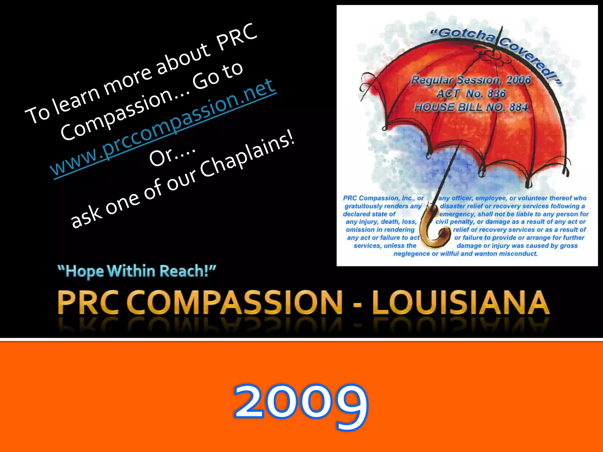 Prc Compassion La Intro | PPTX