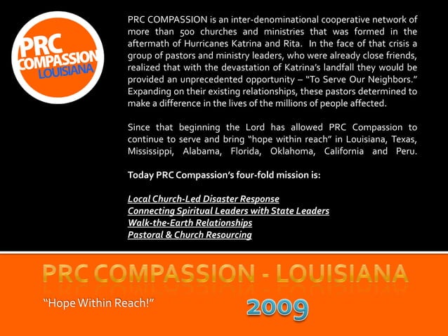 Prc Compassion La Intro | PPTX | Spirituality | Religion & Spirituality