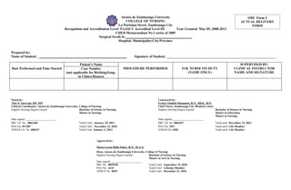 PRC FORMS ADZU | PPT