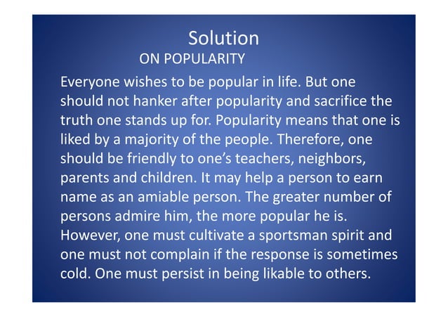 Précis Writing | PPT