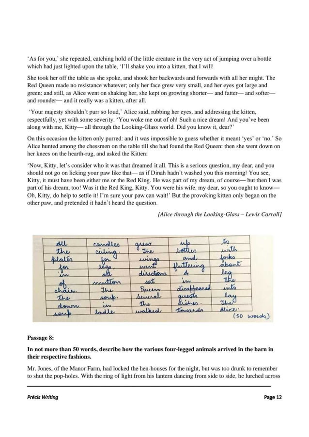 PRÉCIS WRITING .pdf