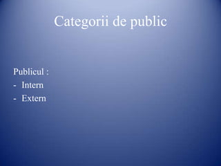 Pr & comunicare | PPT