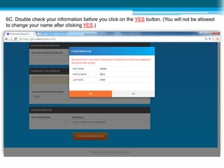 Prc Step by step exam application - updated | PDF