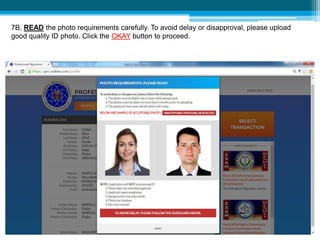 Prc Step by step exam application - updated | PDF