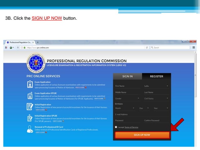 Prc Step by step exam application - updated | PDF