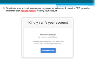 Prc Step by step exam application - updated | PDF