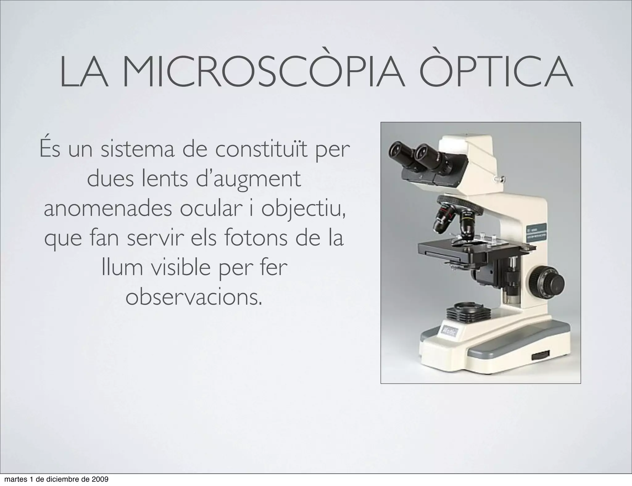 33. El microscopi òptic | PDF