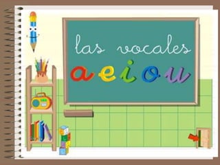 Las vocales | PPTX