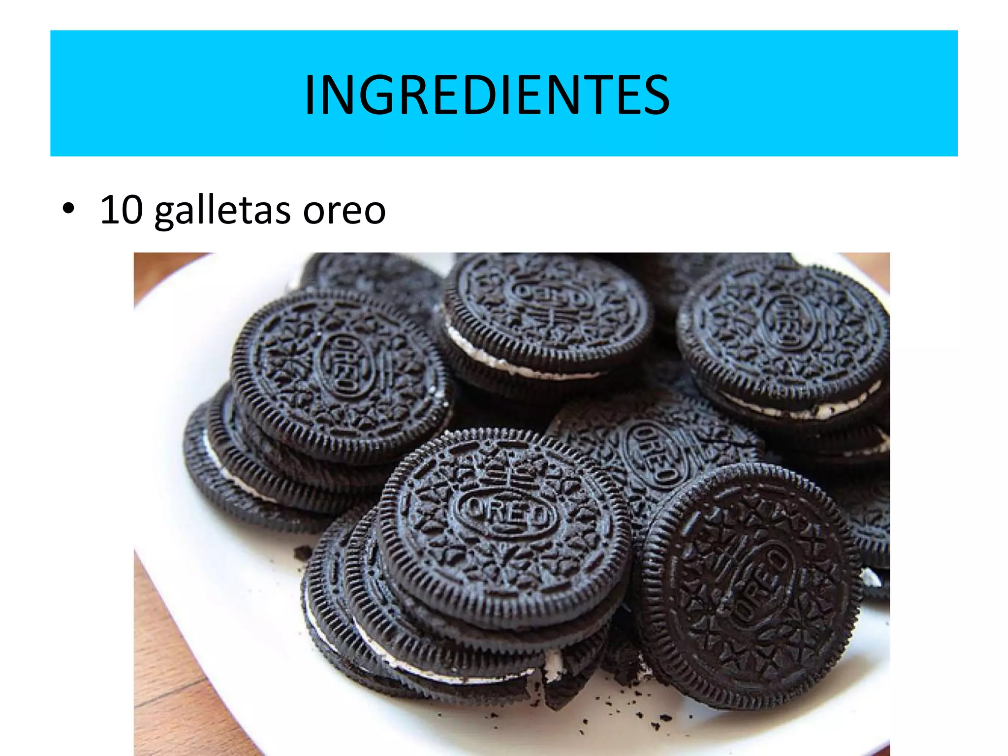 Como preparar frappe de galleta oreo | PPSX | Desserts and Baking ...