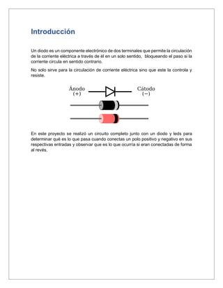 Práctica con diodo | PDF