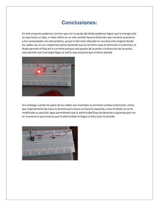 Práctica con diodo | PDF