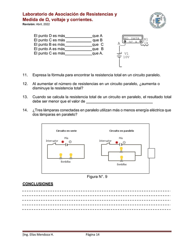 Práctica de circuitos en serie, paralelo y mixto, voltaje y corriente.docx