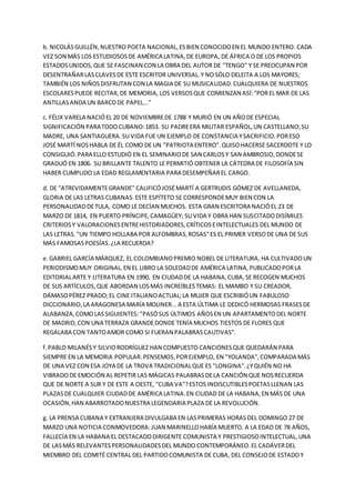 Práctica de la mayúscula 4to y 5to | DOCX