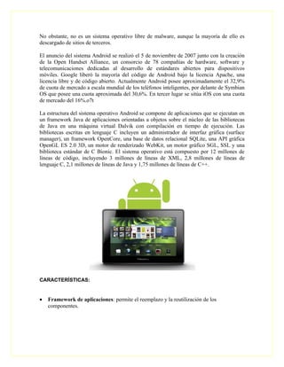 Sistema Operativo Android | DOC
