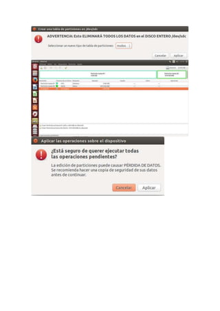 Práctica particiones | DOCX