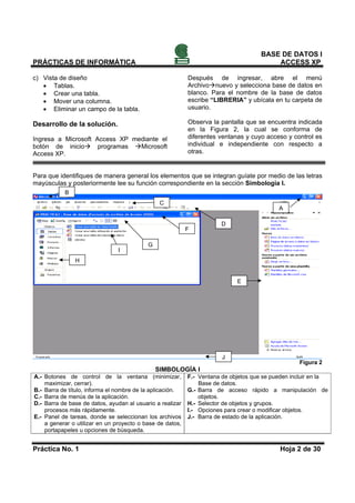 PráCticas Access Xp Bd I | PDF