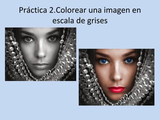 Prácticas con gimp | PDF