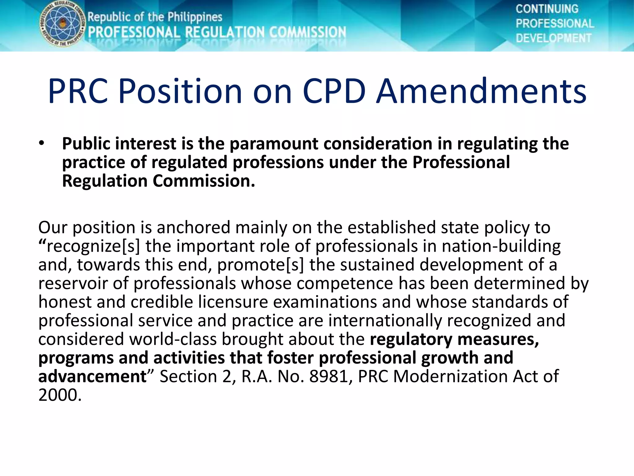 PRC Updates on CPD.pptx