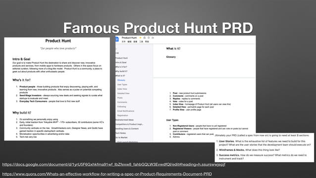 PRD-Product-Development Description Speaking | PPT