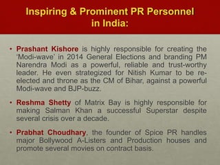 National PR Day 21st April India | PPT