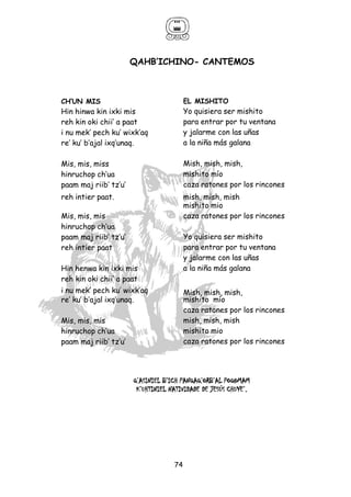 Poqomam 5o Primaria | PDF