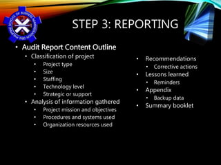 Project closure and audit | PPTX