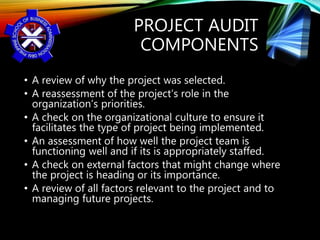 Project closure and audit | PPTX