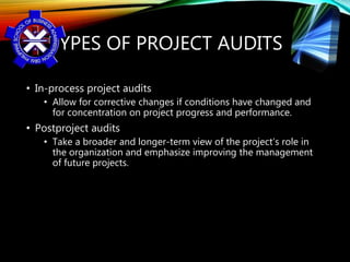 Project closure and audit | PPTX