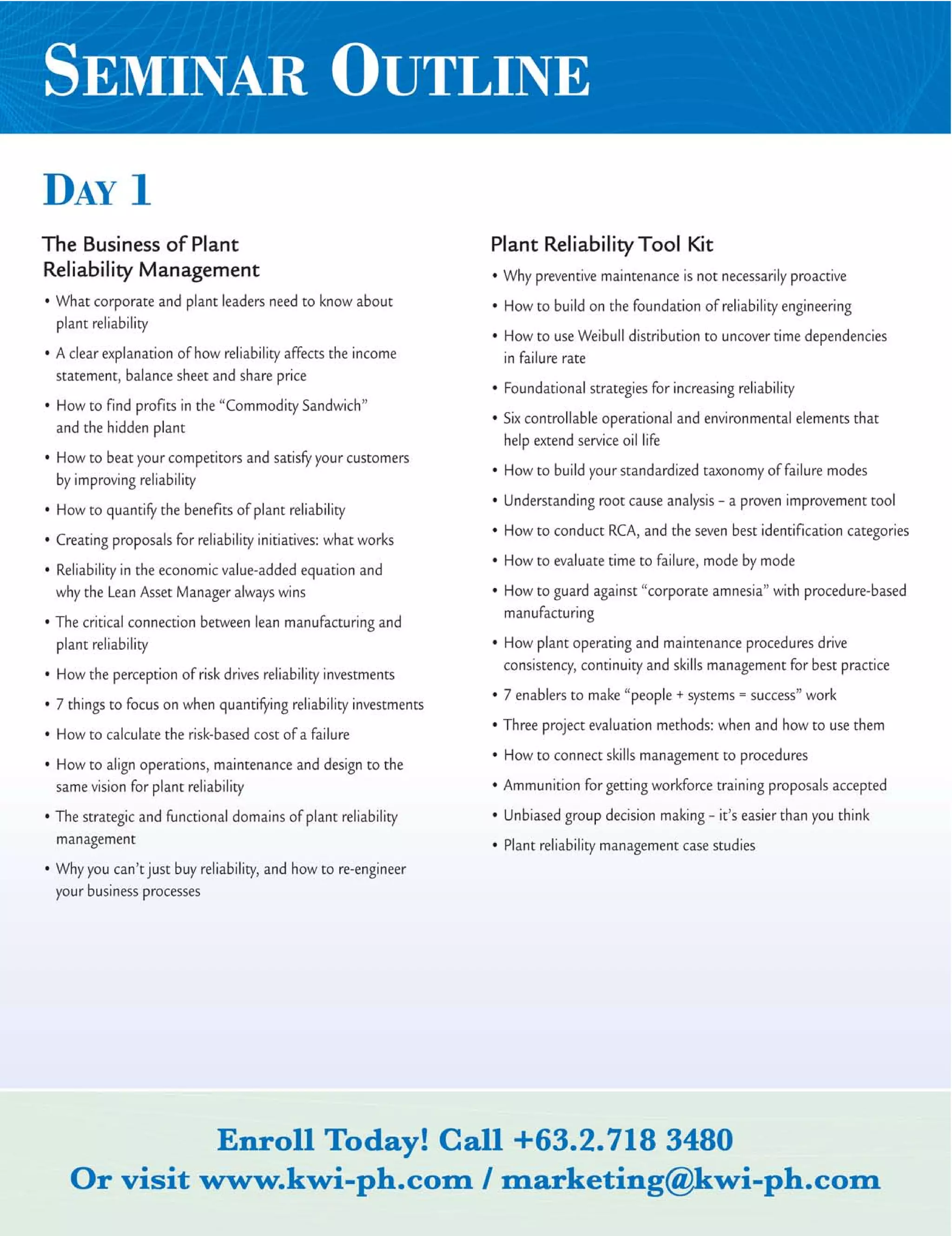 Plant Reliability in Dollars & Sense | PDF