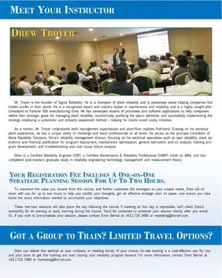 Plant Reliability in Dollars & Sense | PDF