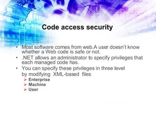Microsoft dot net framework | PPT