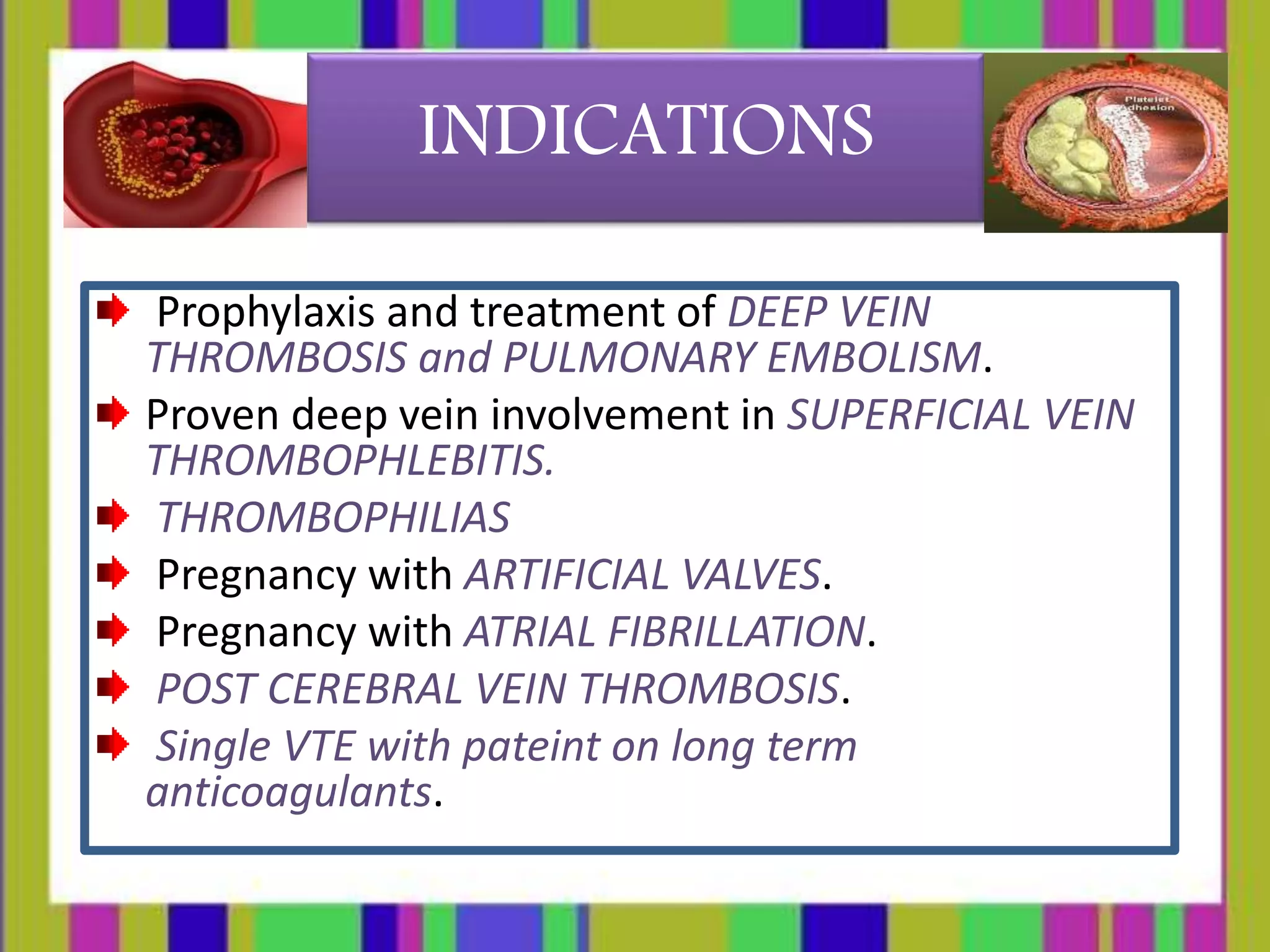 anticoagulants in pregnancy | PPTX