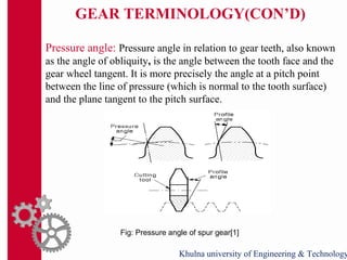 Presentation on Spur Gear | PPT