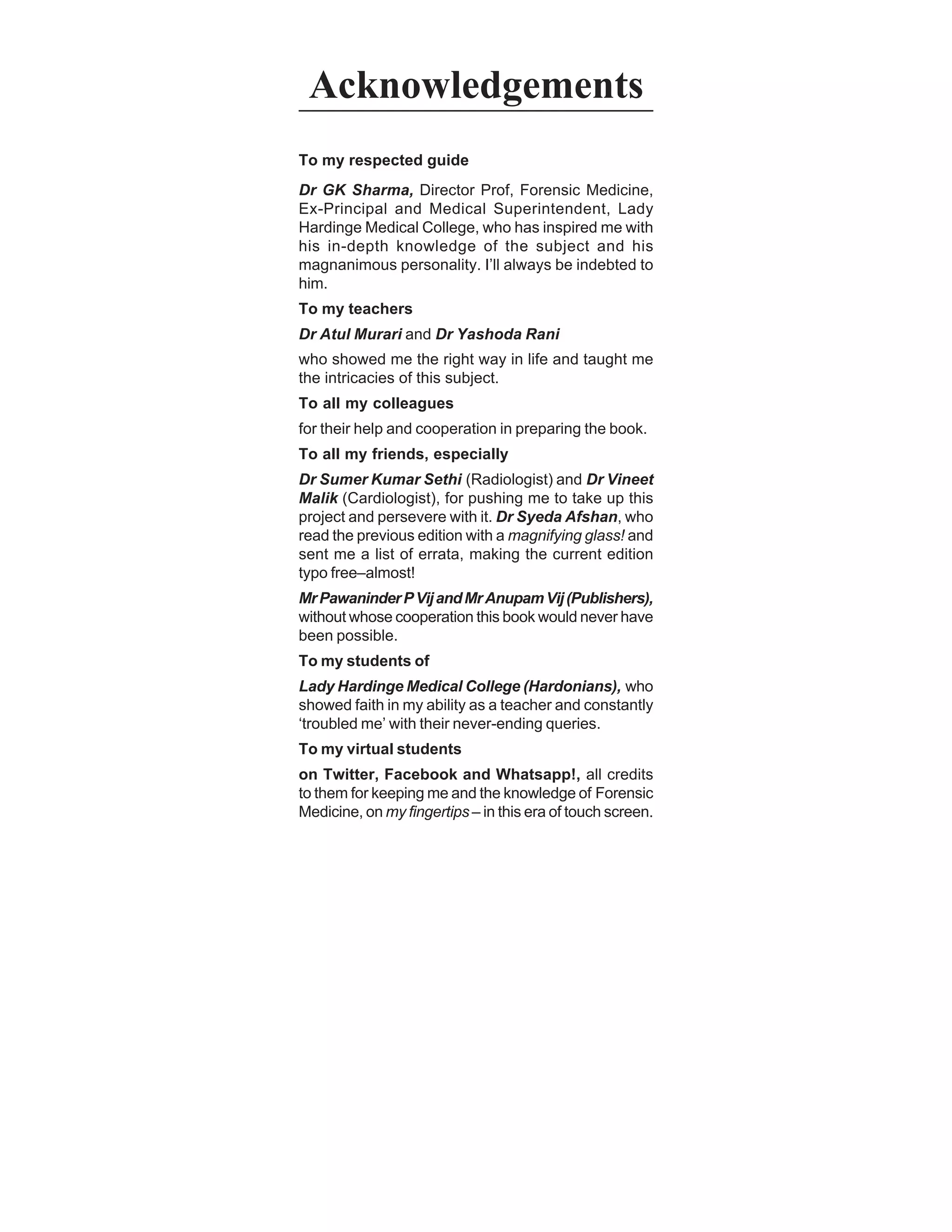 Preview : Review of Forensic Medicine 7th Edn - Sumit Seth | PDF