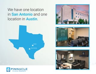 Pinnacle Clinical Research Facilities | PPT