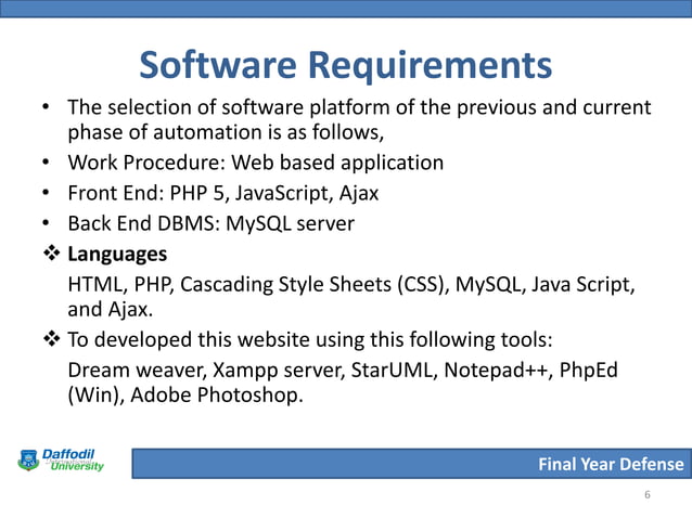 STUDENT PROJECT ALLOCATION AND MANAGEMENT SYSTEM | PPT