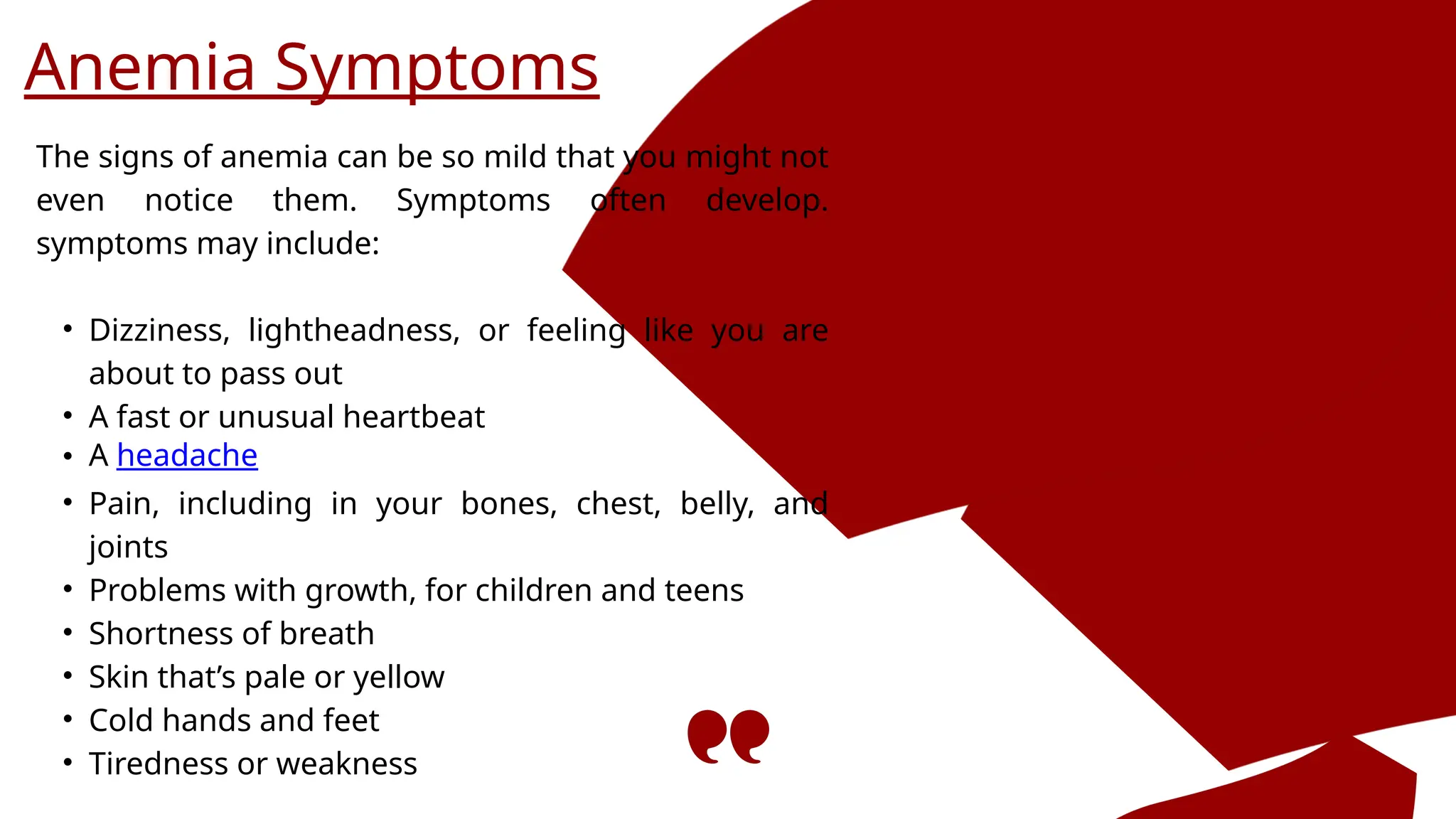 anemia and its disorders and all about blood disese | PPT