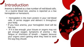 anemia and its disorders and all about blood disese | PPT