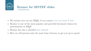 HIT BEAMER presentation theme kim Using LATEX | PPT