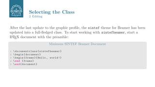 HIT BEAMER presentation theme kim Using LATEX | PPT