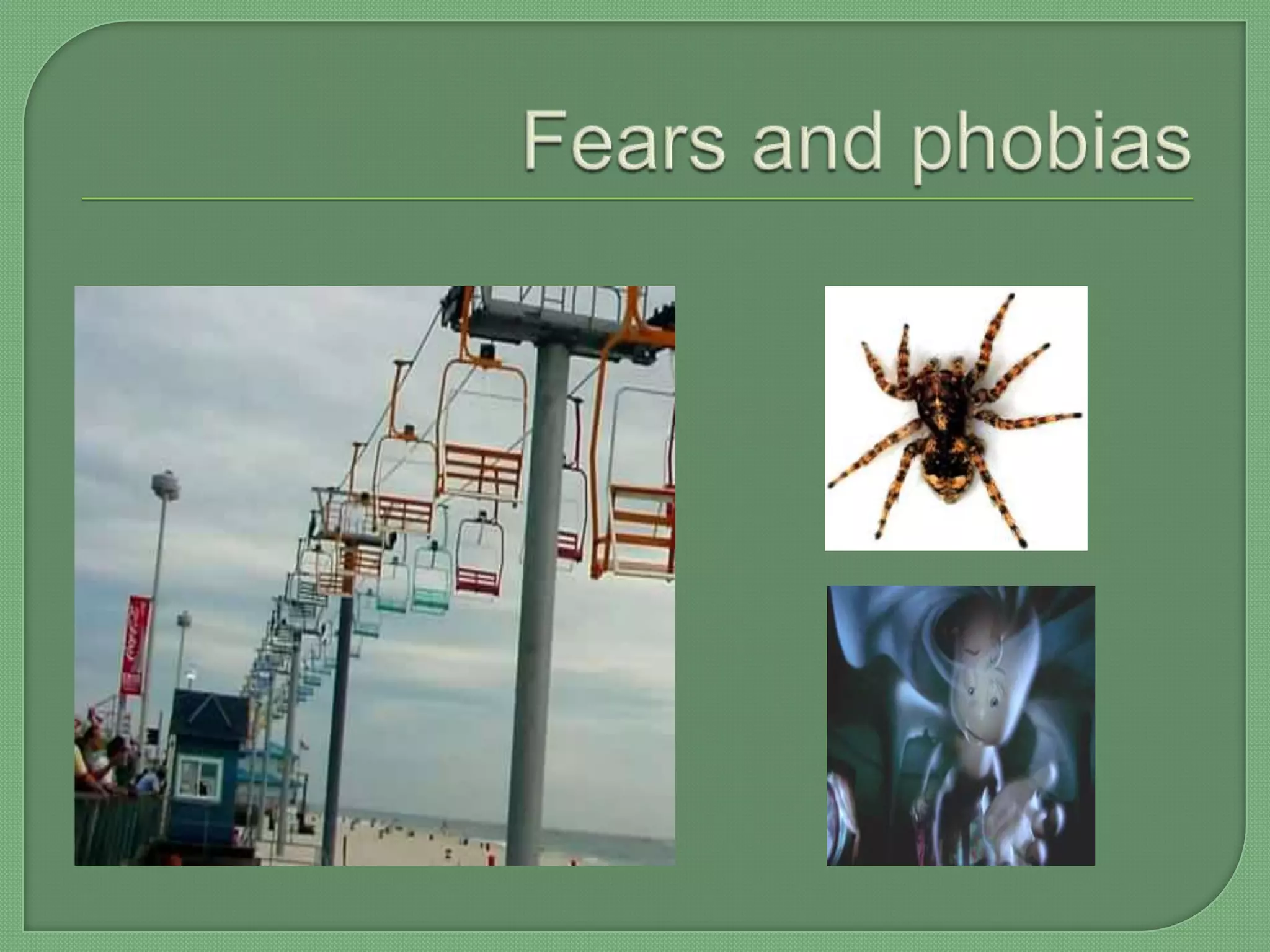 Pre advanced 1- unit 6 - fears and phobias | PPT