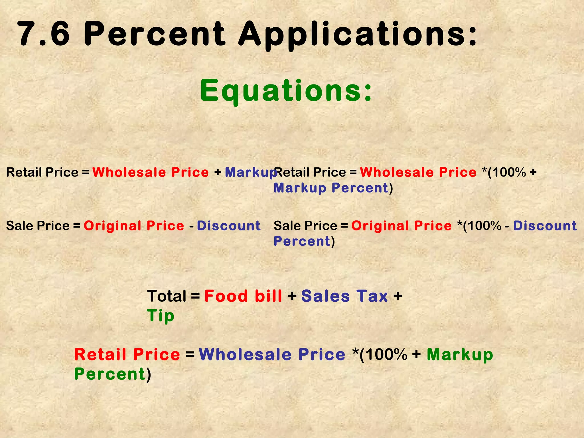 Pre algebra 4-7 ppt | PPT