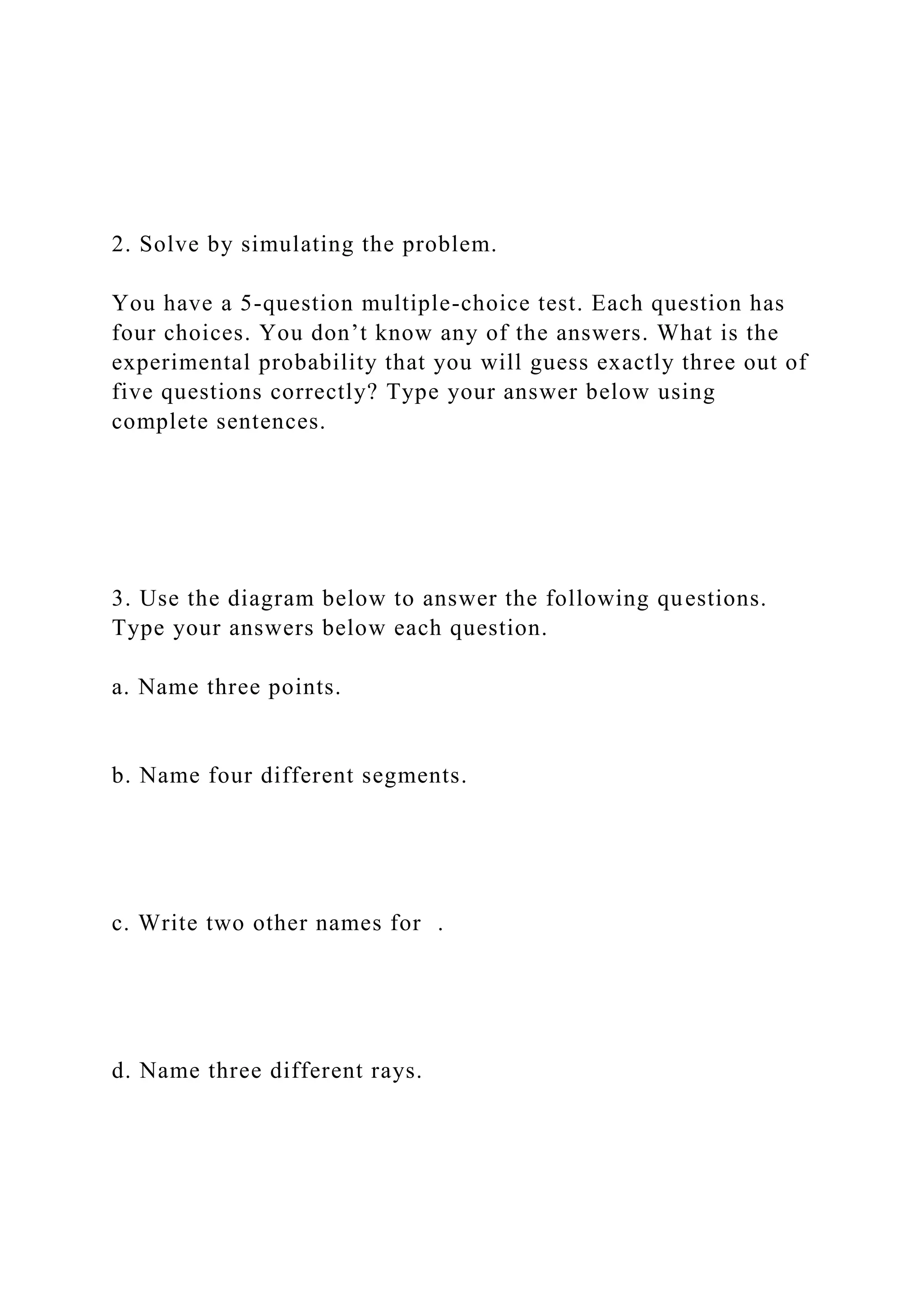 Pre-Algebra Final ExamScore ______ ______ Name _________.docx