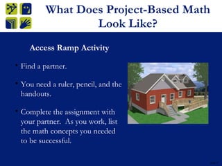 Building Pre-algebra Skills through Project Based Learning | PPT